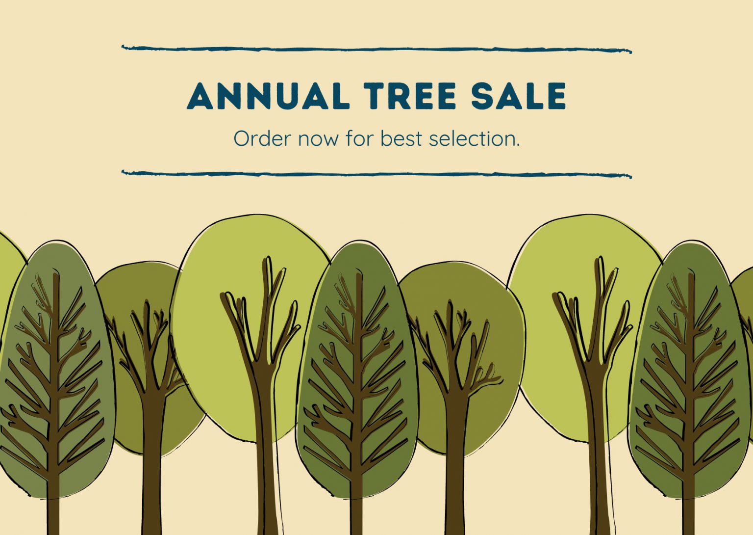 Tree Sale – Soil and Water