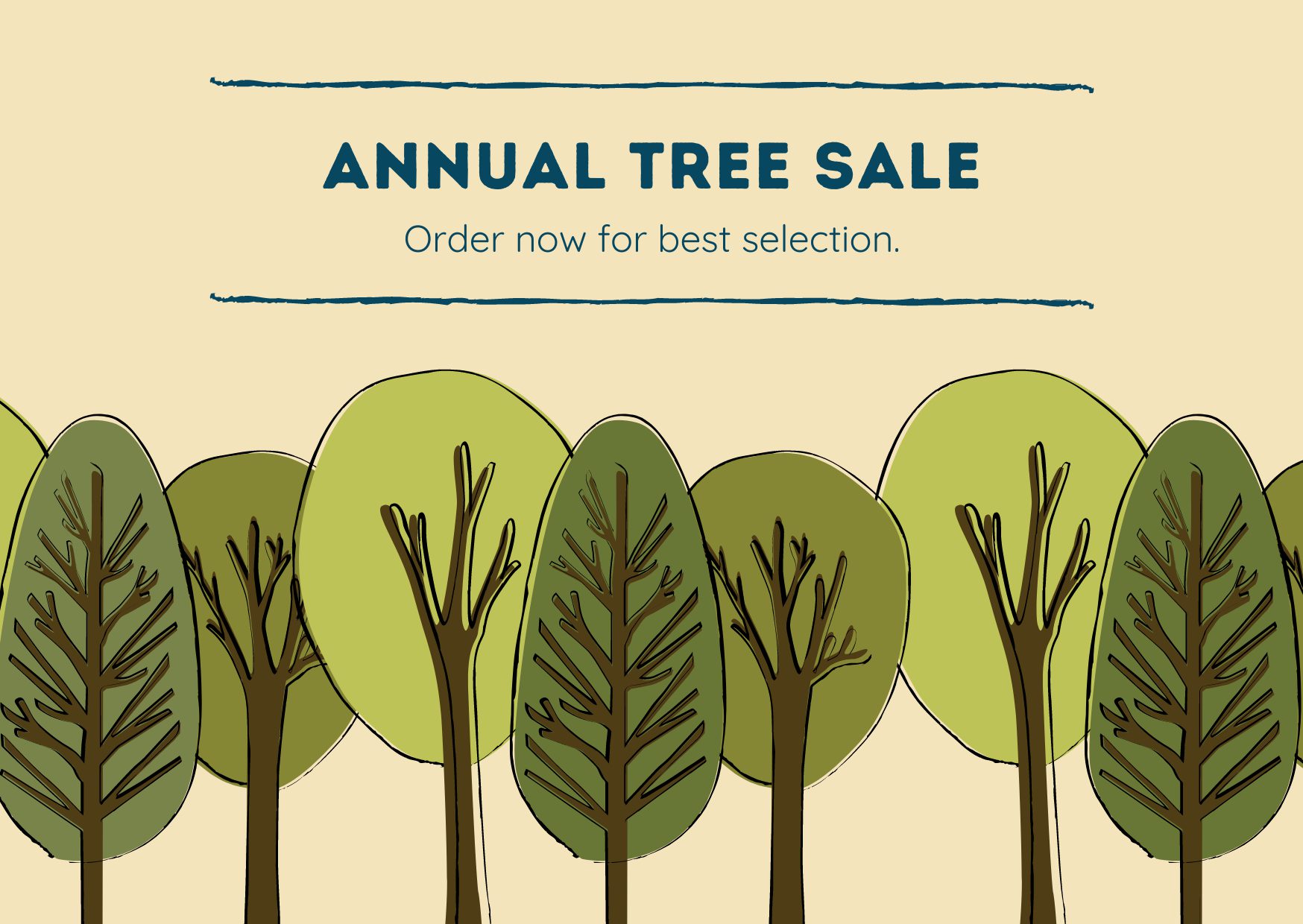 Tree Sale – Soil and Water